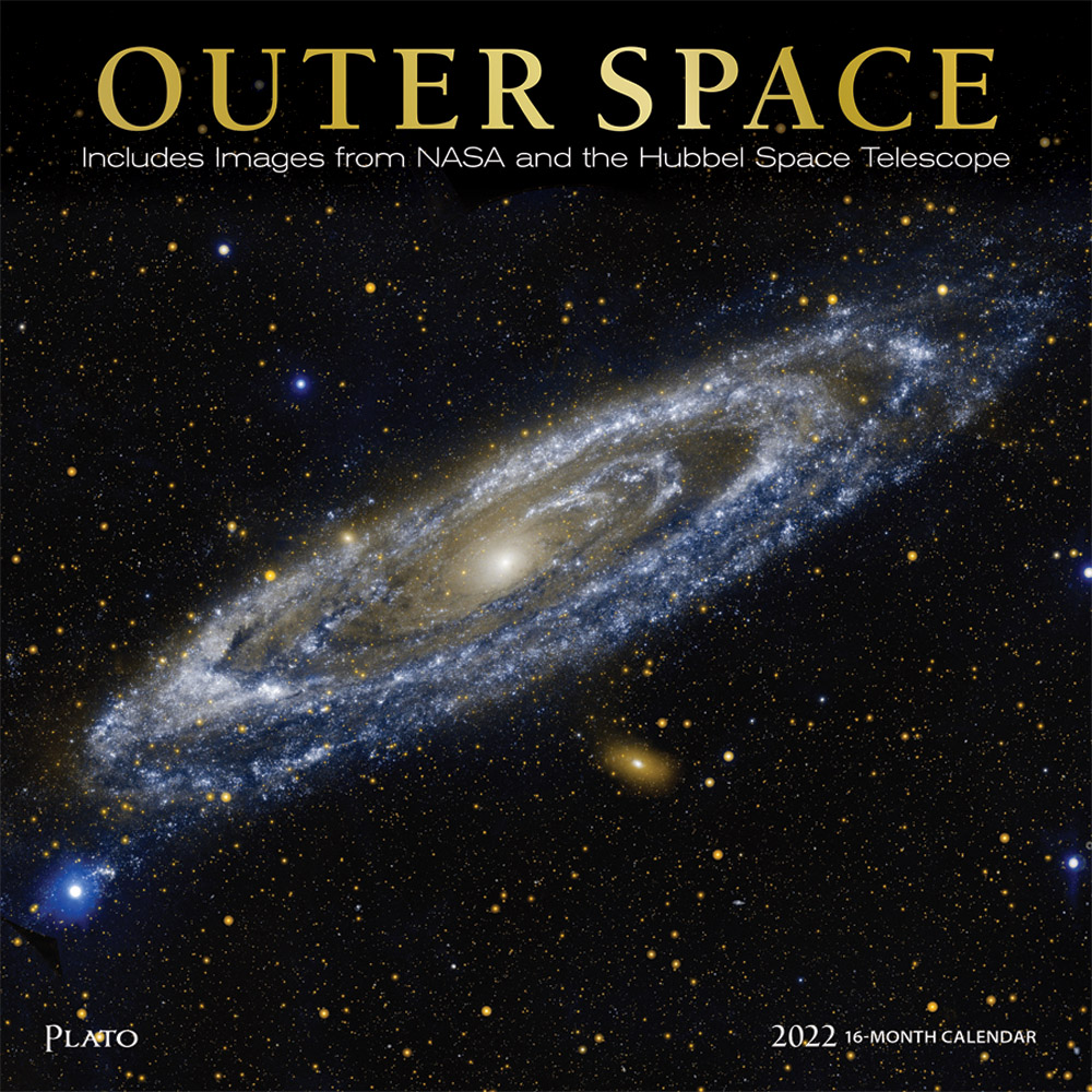 Outer Space 2022 Square Wall Calendar by Plato | Plato Calendars