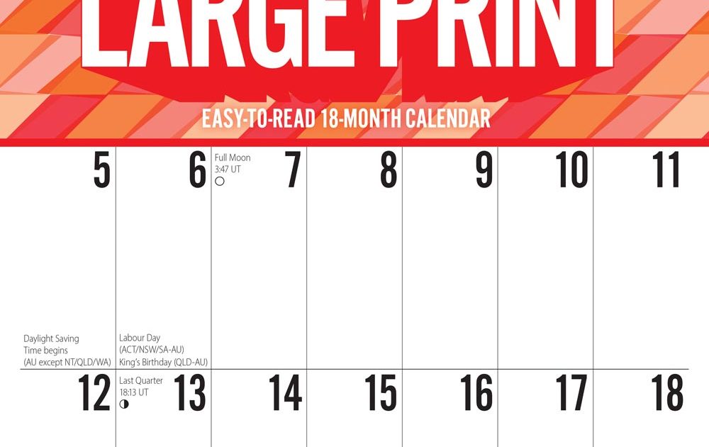 Square 18-Month Wrap Matte | Plato Calendars